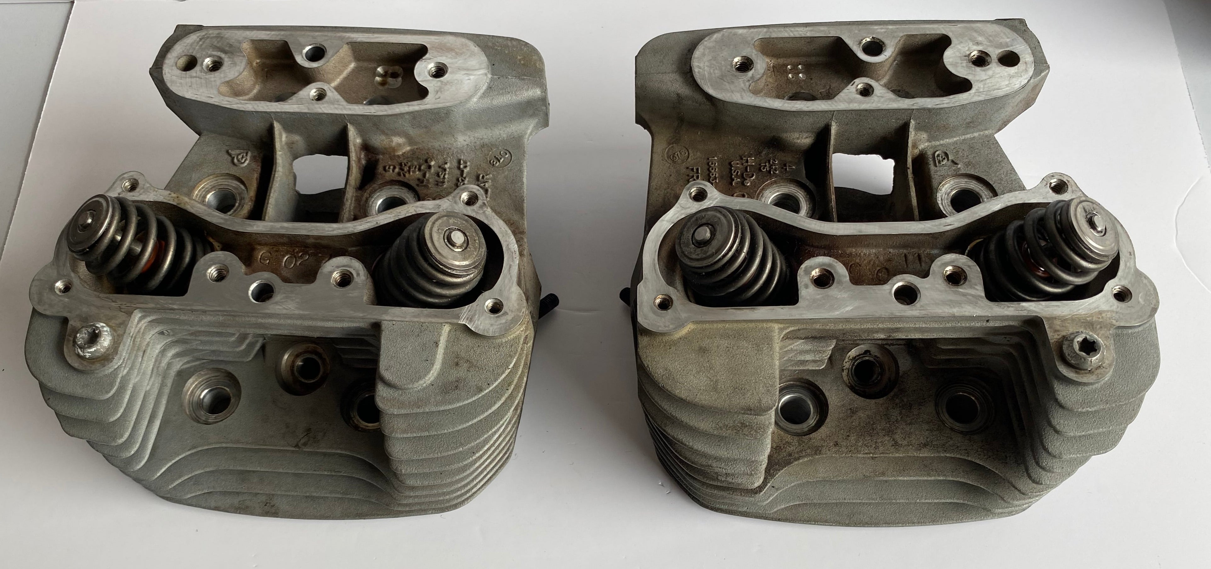 Cylinder Head Set 883 Sportster Harley Davidson REF OEM 16660-07 ...